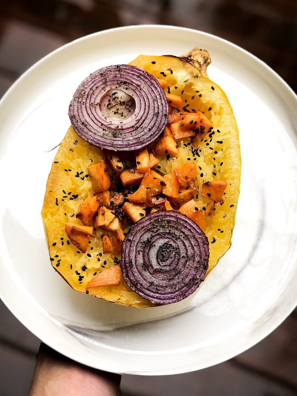 Fueled Friday: Stuffed Spaghetti Squash - rabbit