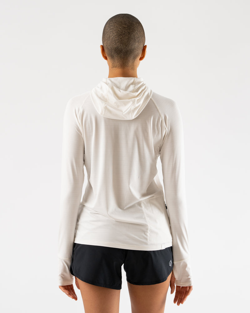 UPF Deflector 2.0 Sun Protection Running Hoodie - rabbit