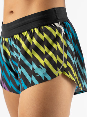 Running Shorts - Sunset Splitz 2.5" - rabbit